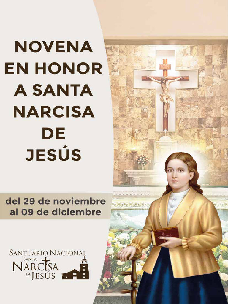 Novena en Honor A Santa Narcisa de Jesus 2021 | PDF