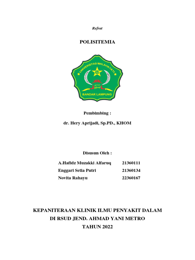 Refrat Enggar Interna Edit PDF | PDF