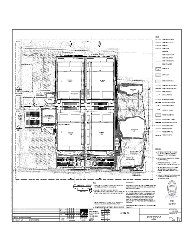 Gotion Inc. Site Plan (2/28/2024) | PDF