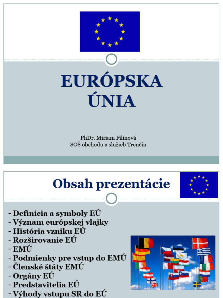 Európska Únia | PDF