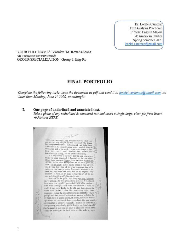 Text Analysis Portfolio | PDF