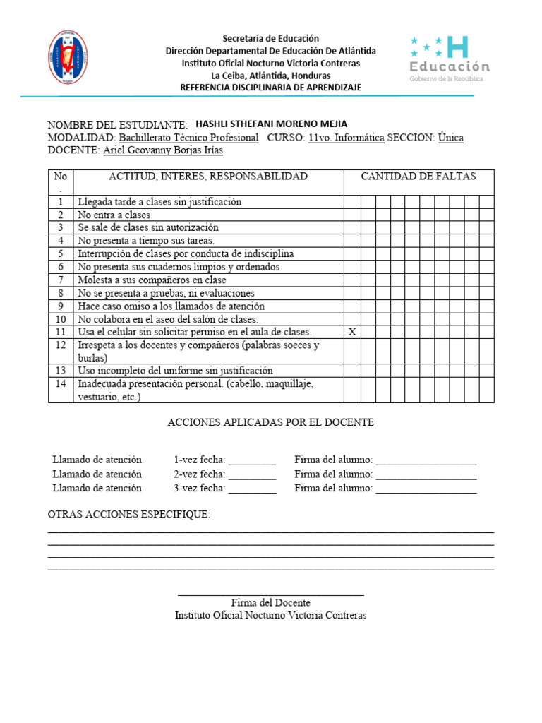 11vo. Fichas A Imprimir | PDF | Maestros | Enseñando