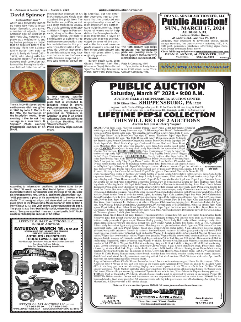 Ant - 008 - 030824 David Spinner Page 8 | PDF | Pepsi | Pottery