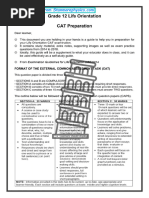 2025 Grade 12 Life Sciences Exam Guidelines | PDF