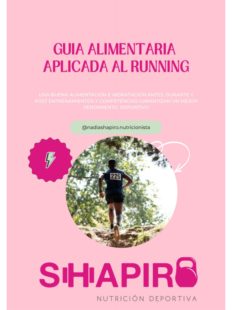 Guia Alimentaria para El Running. | PDF | Legumbre | Agua