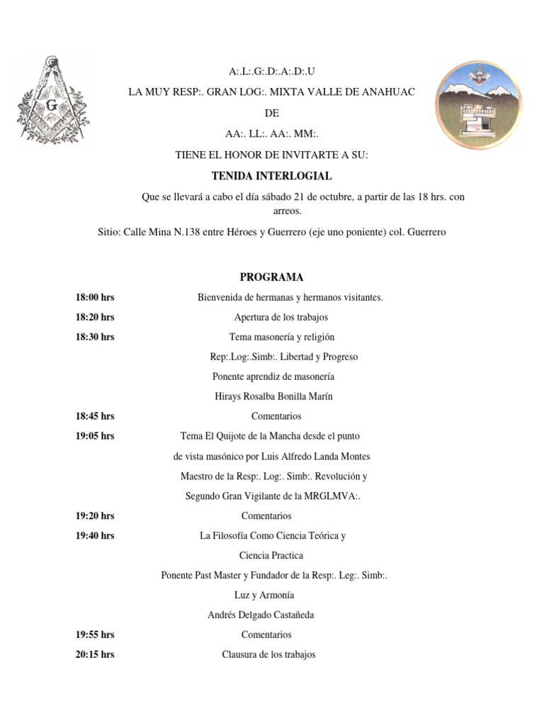 Tenida Interlogial | PDF | Arte | Libros para adolescentes