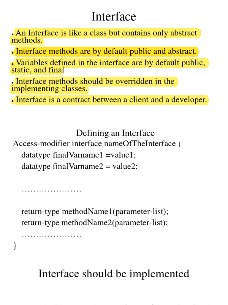 Java Module 3 Chapter 9 | PDF