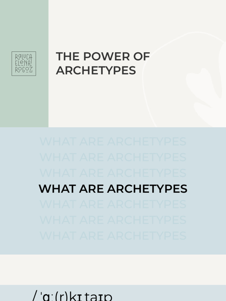 U2 - 04 - The Power of Archetypes | PDF | Archetype | Brand