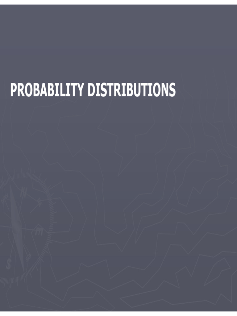 Microsoft Powerpoint - Probability Distributions Lecture Notes (1 ...