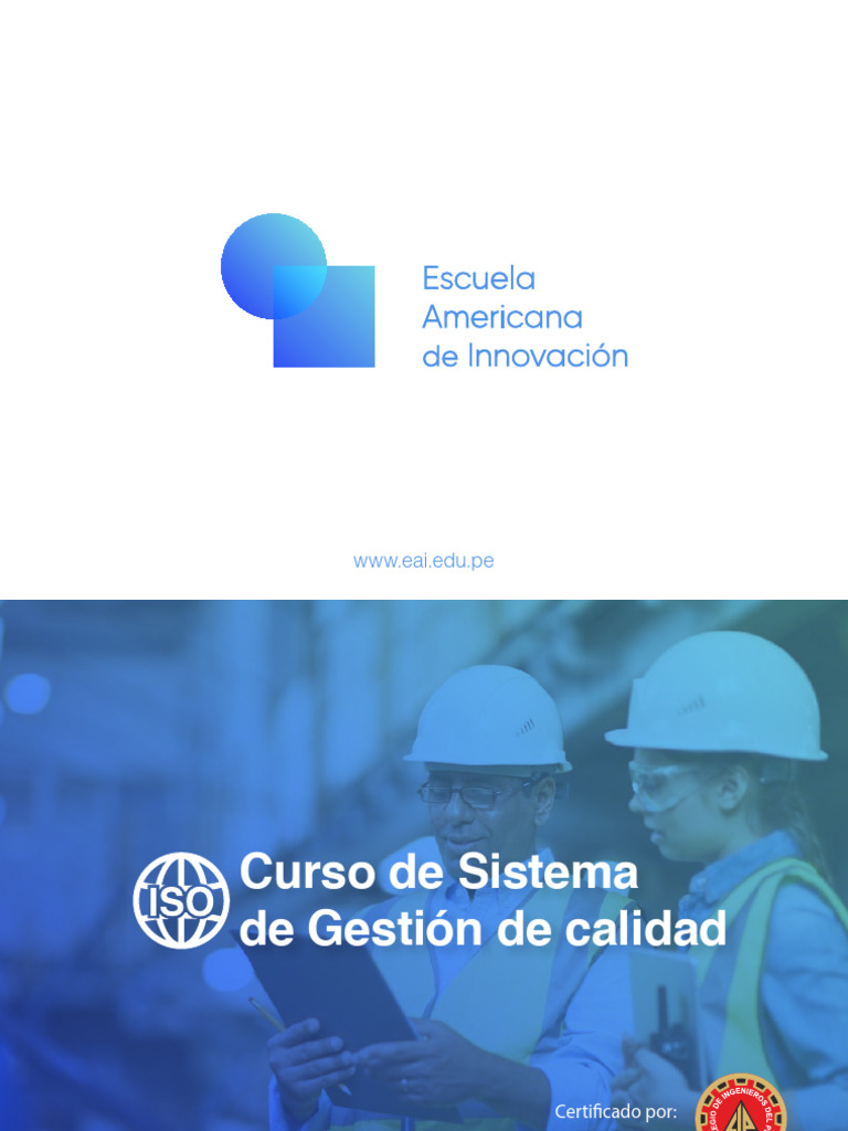 Brochure - Sistema Gestión Calidad | PDF | Gestión de la calidad ...