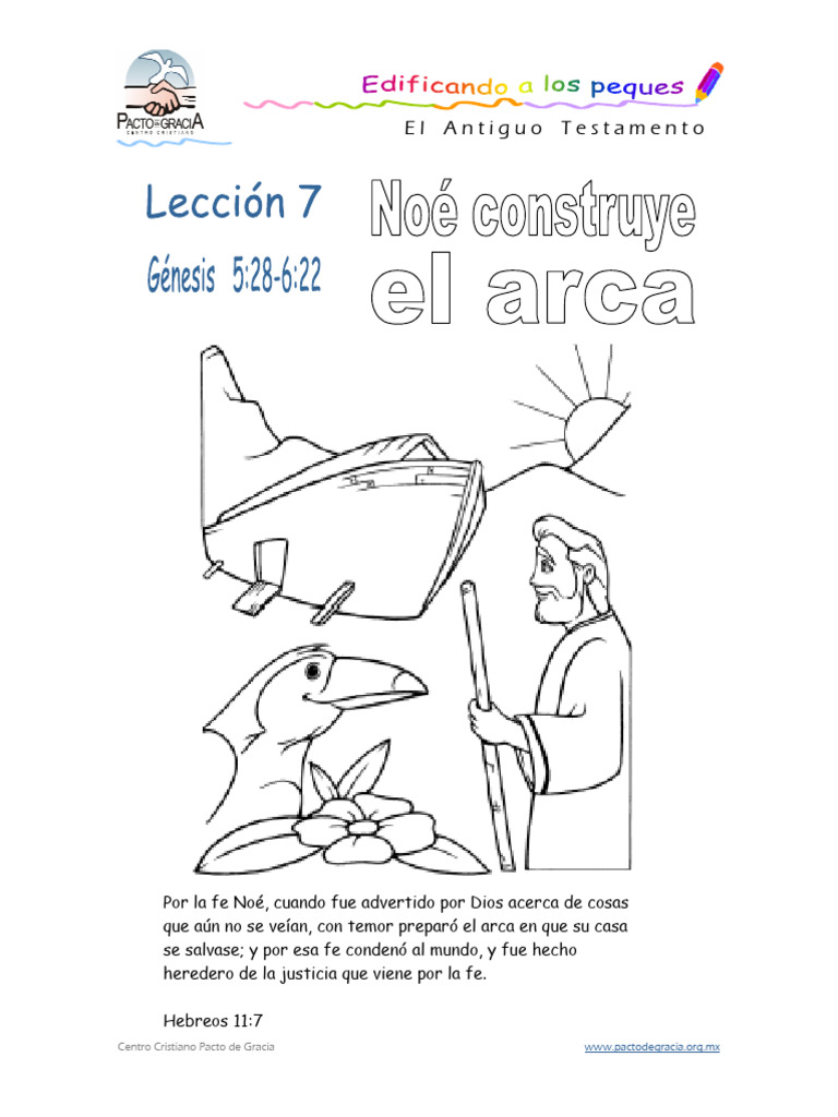 7 Noe Construye El Arca | PDF