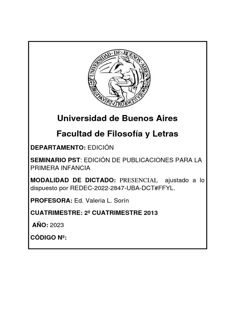 Sorín - Programa PST 2C 2023 | PDF