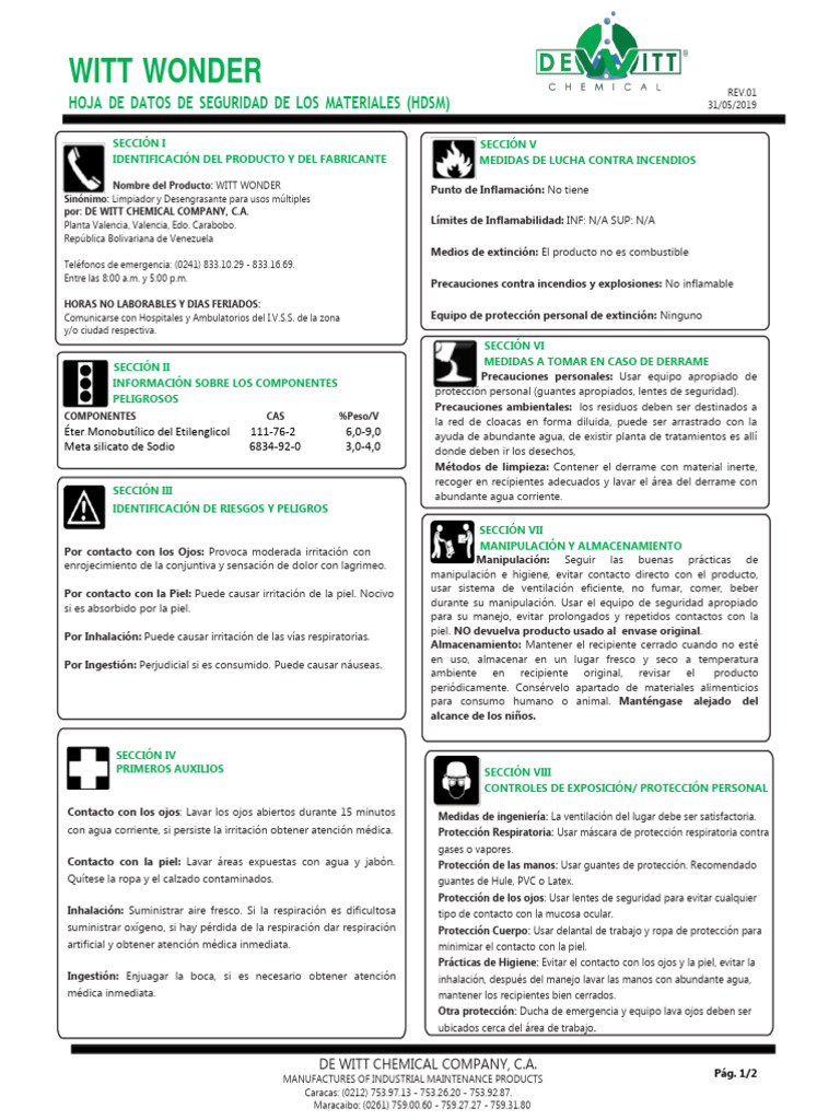 Witt Wonder | PDF | Agua | Química