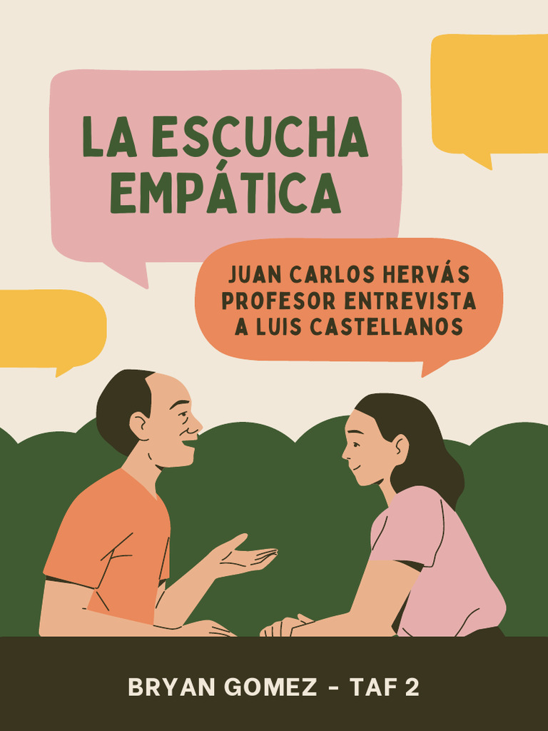 Escucha Empática / TAF 2 | PDF