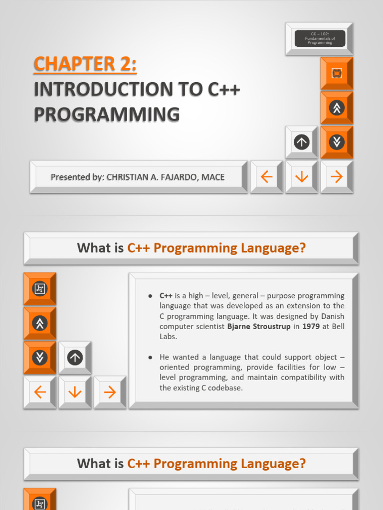 Chapter 2 (Introduction To C++ Programming) | PDF | C++ | Programming Chapter 2 (Introduction To C++ Programming) | PDF | C++ | Programming
