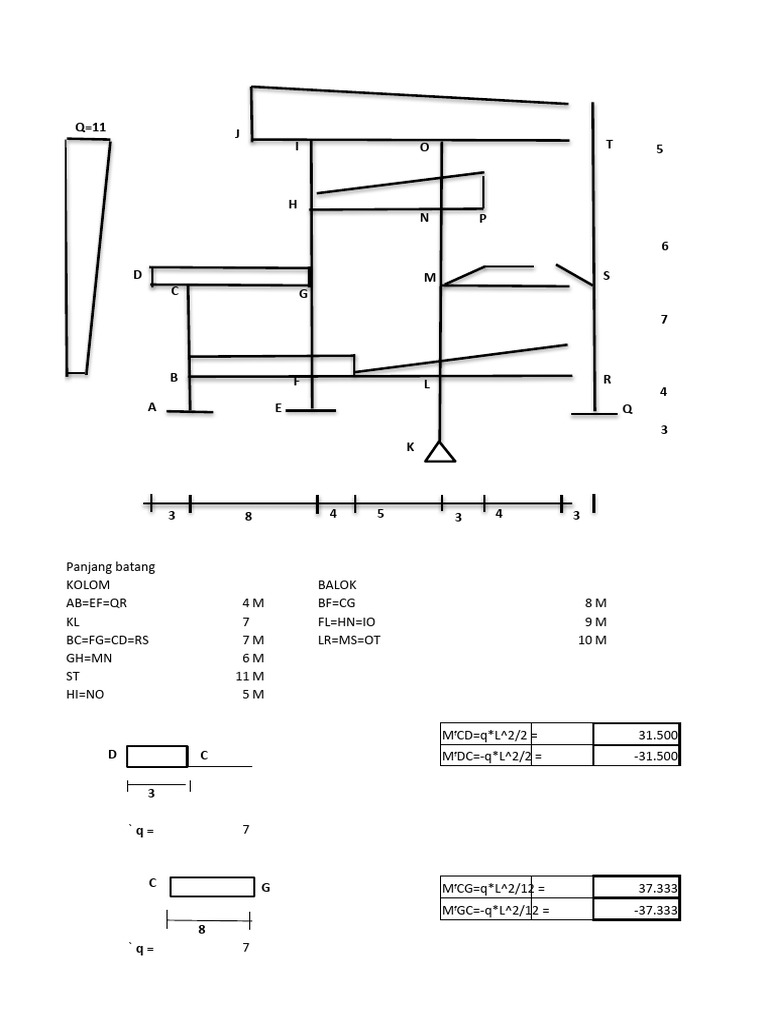 Structural Engineering Calculations | PDF
