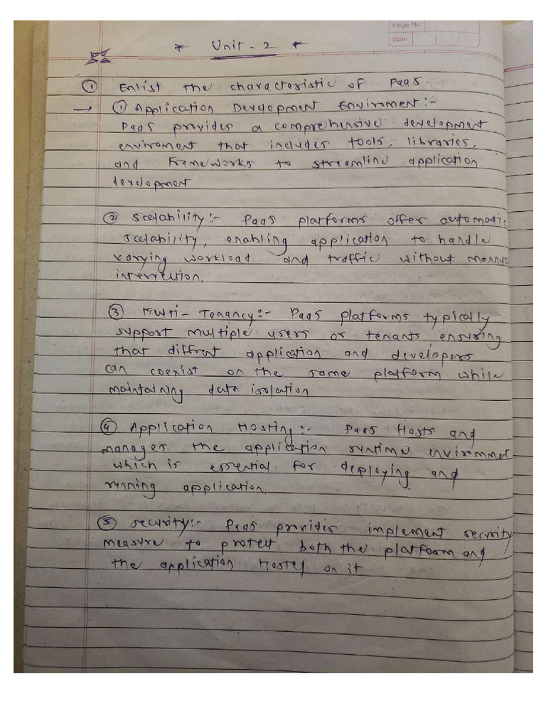 Cloud Computing Notes | PDF