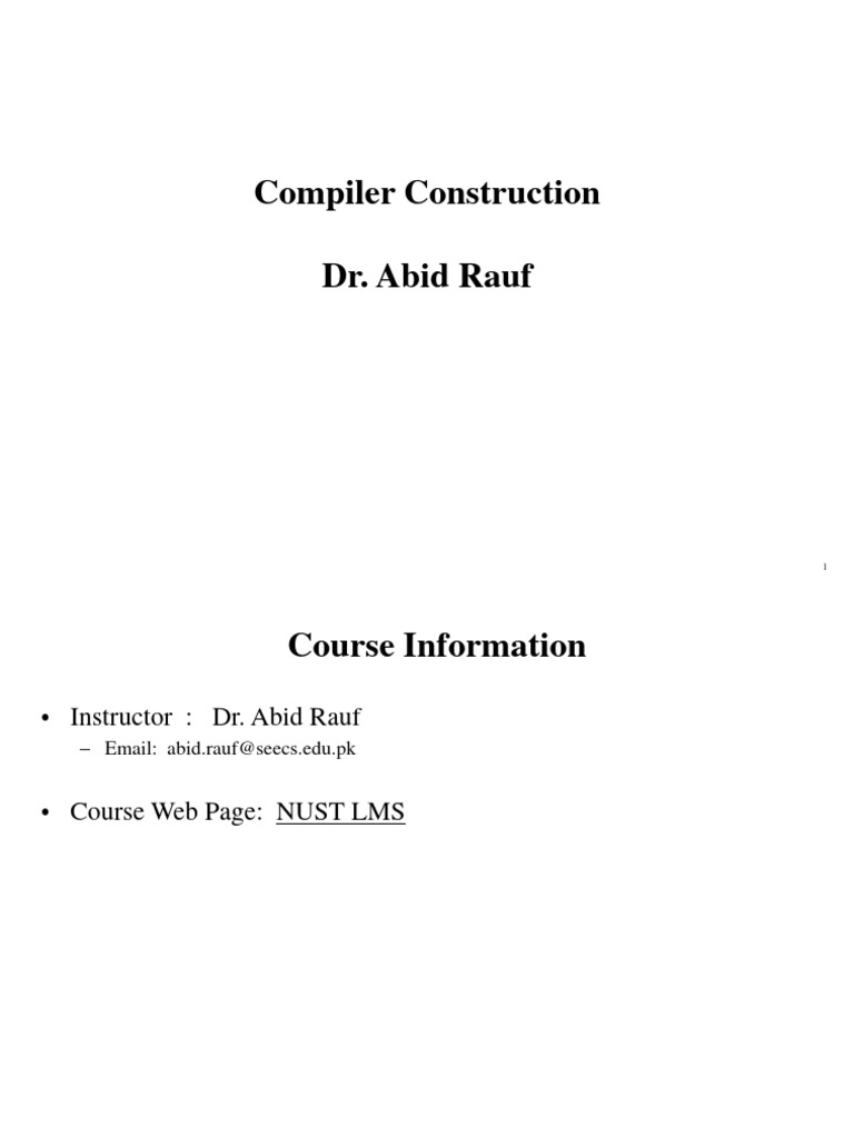Introduction | PDF | Parsing | Compiler