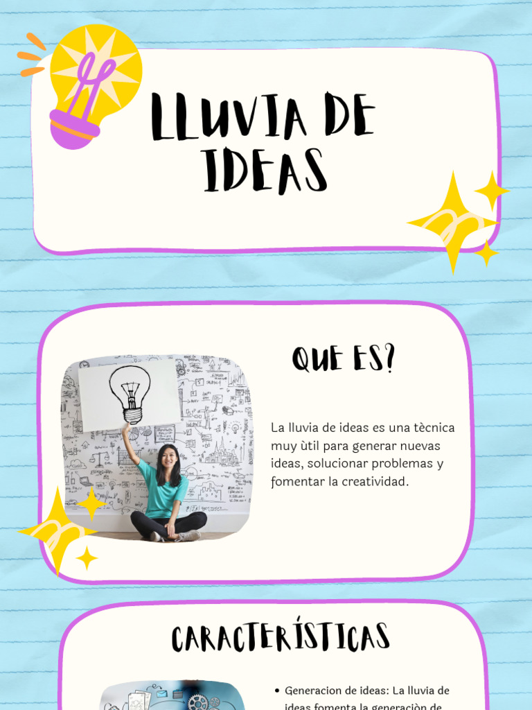 Presentación Lluvia de Ideas | PDF | Crecimiento personal y profesional ...