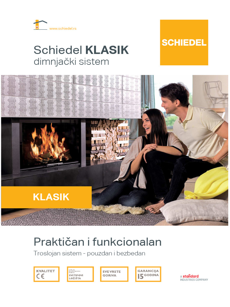 Schiedel Katalog - Klasik Dimnjački Sistem | PDF