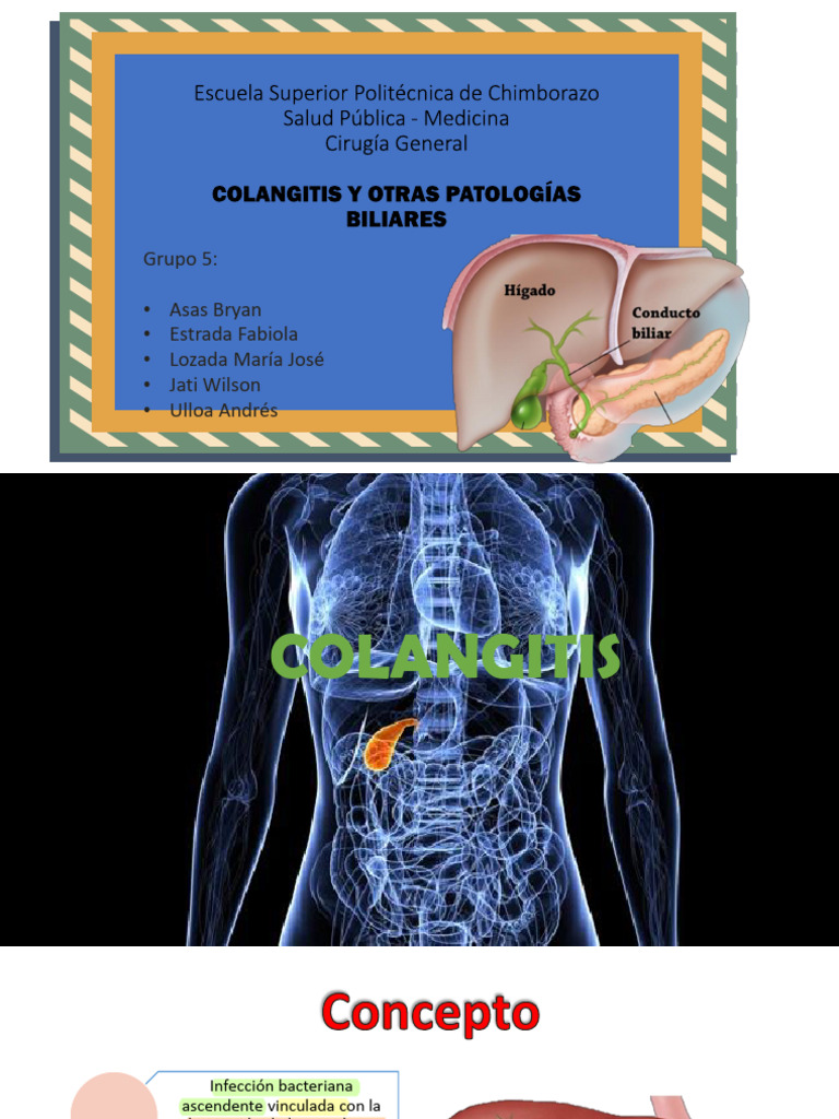 Ii. 05 Colangitis y Pat Biliares | PDF