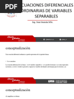 1.2.1 Variables Separables y Reducibles | PDF