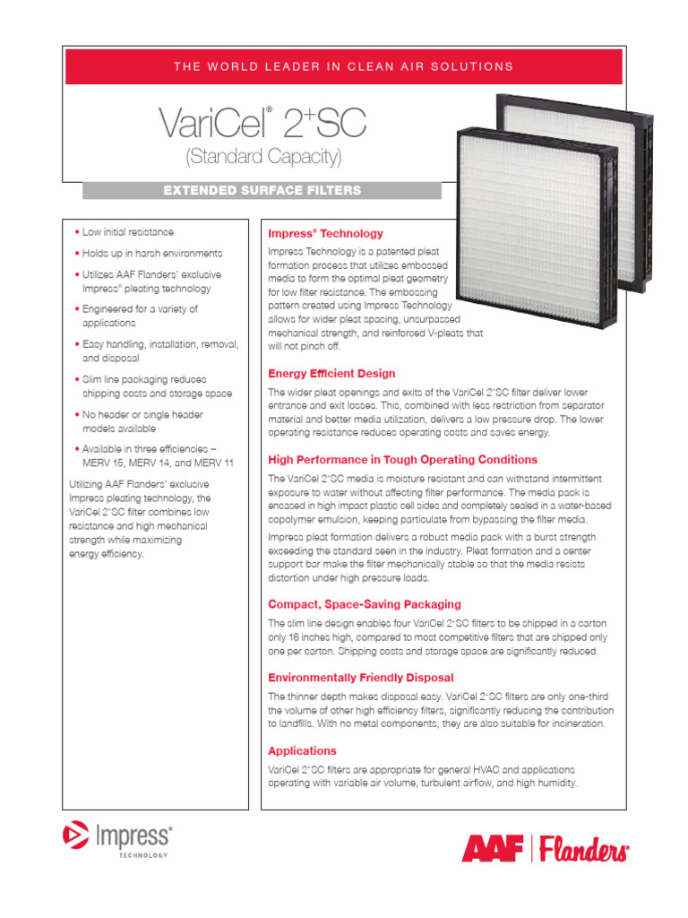 VariCel 2SCProdMarkShtAFP1242B New | PDF | Waste Management | Physical ...