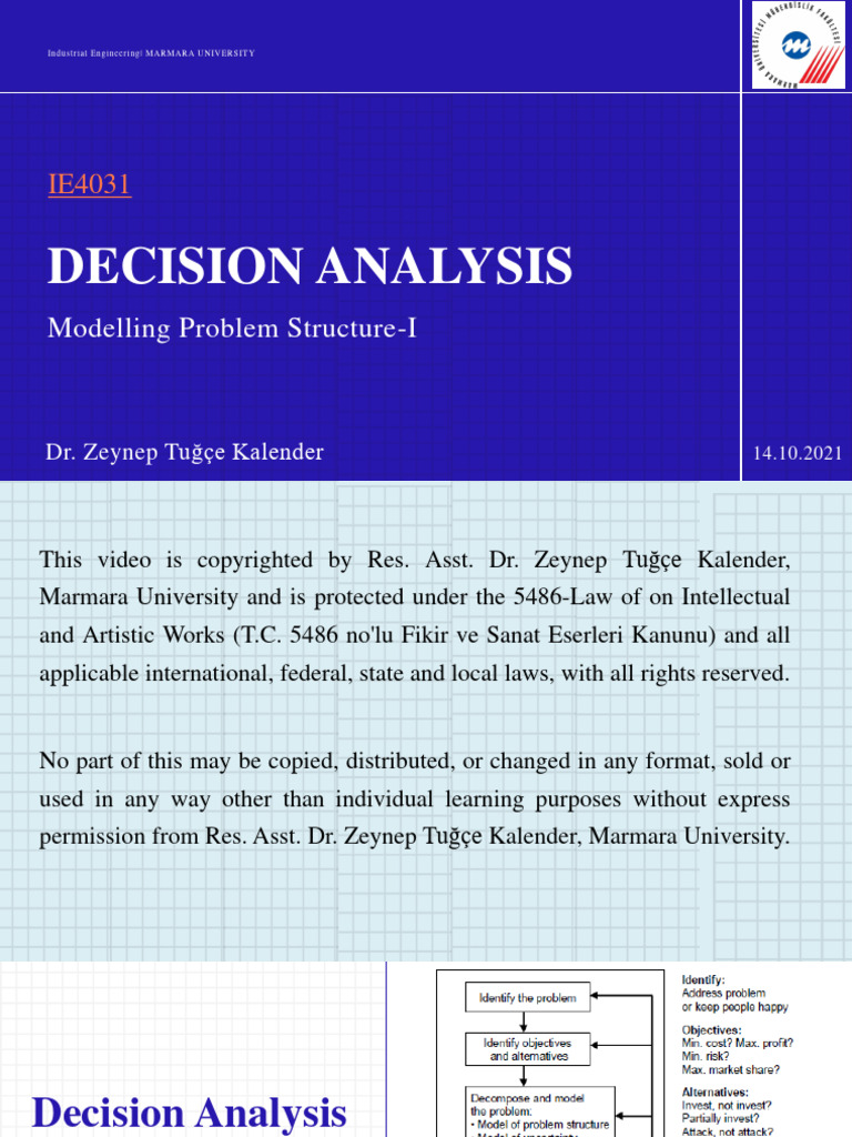 Decision Analysis | PDF