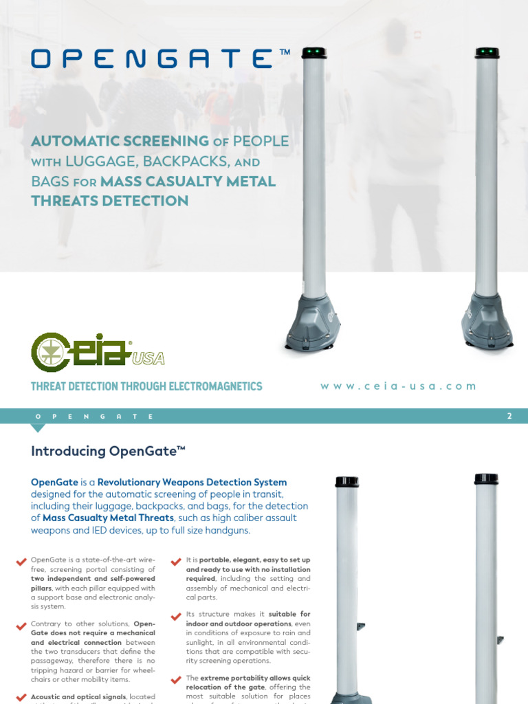 CEIA OpenGate | PDF | Tablet Computer | Android (Operating System)