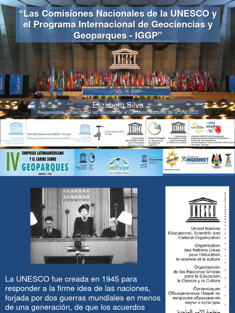 07 Las Comisiones Nacionales de La UNESCO y El Programa Internacional de Geociencias y ...