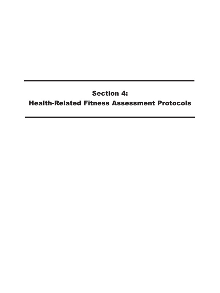 Assessment Protocol | PDF