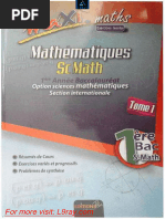 Elmoufid 1er Bac SM Algébre Et Géometrie | PDF