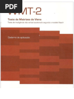 Teste G36 e G38 | PDF | Psicologia | Inteligência