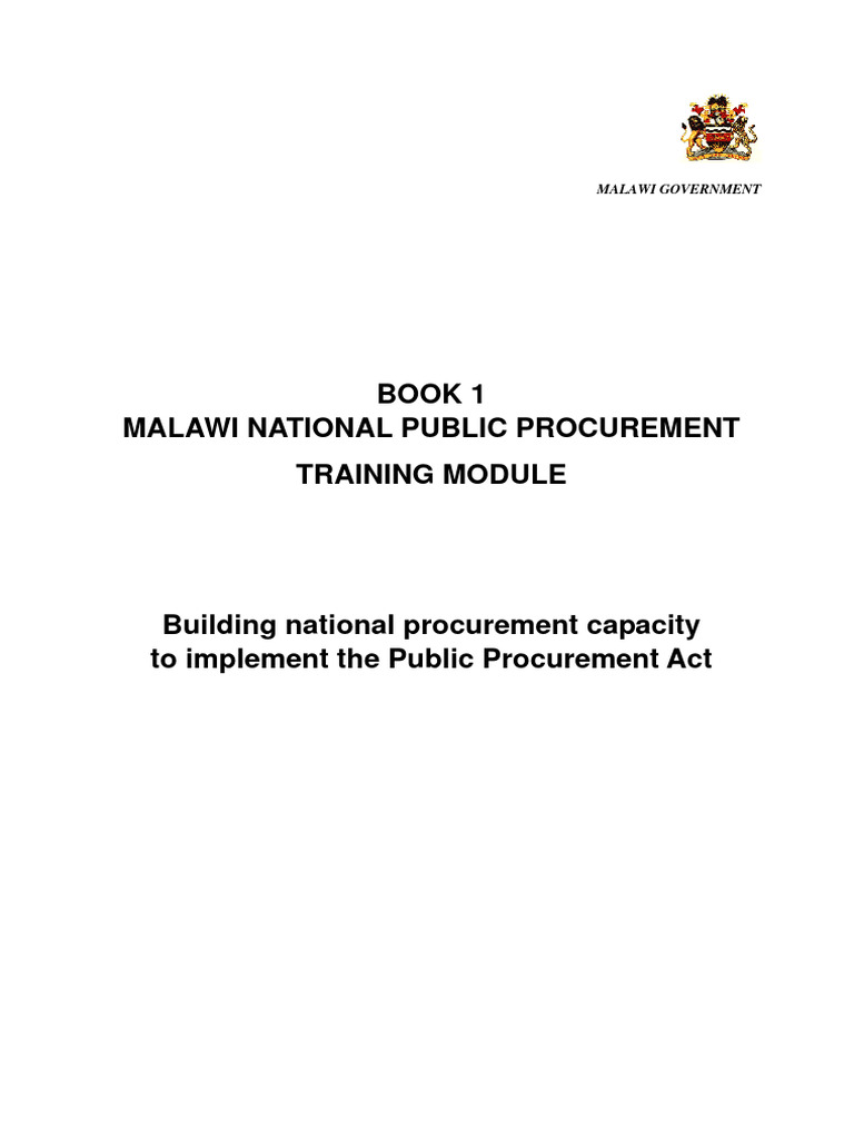 PP Module | PDF | Procurement | Governance