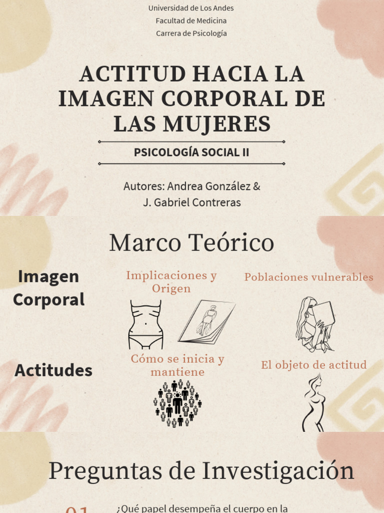 Actitud Hacia La Imagen Corporal de Las Mujeres - Andrea y Gabriel | PDF