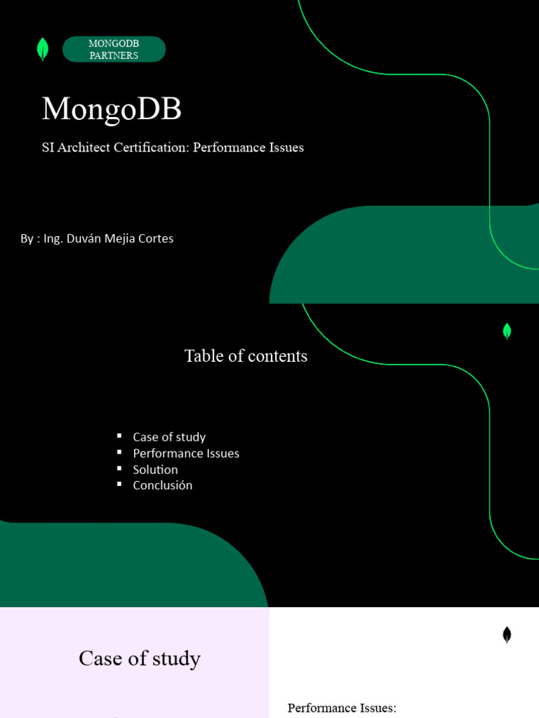 Presentation 1 Pdf Mongo Db Scalability