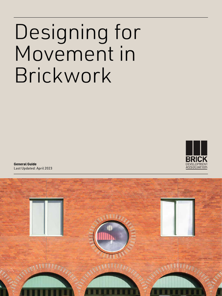 (Very Important) Designing-for-Movement-in-Brickwork-Technical-Guide | PDF