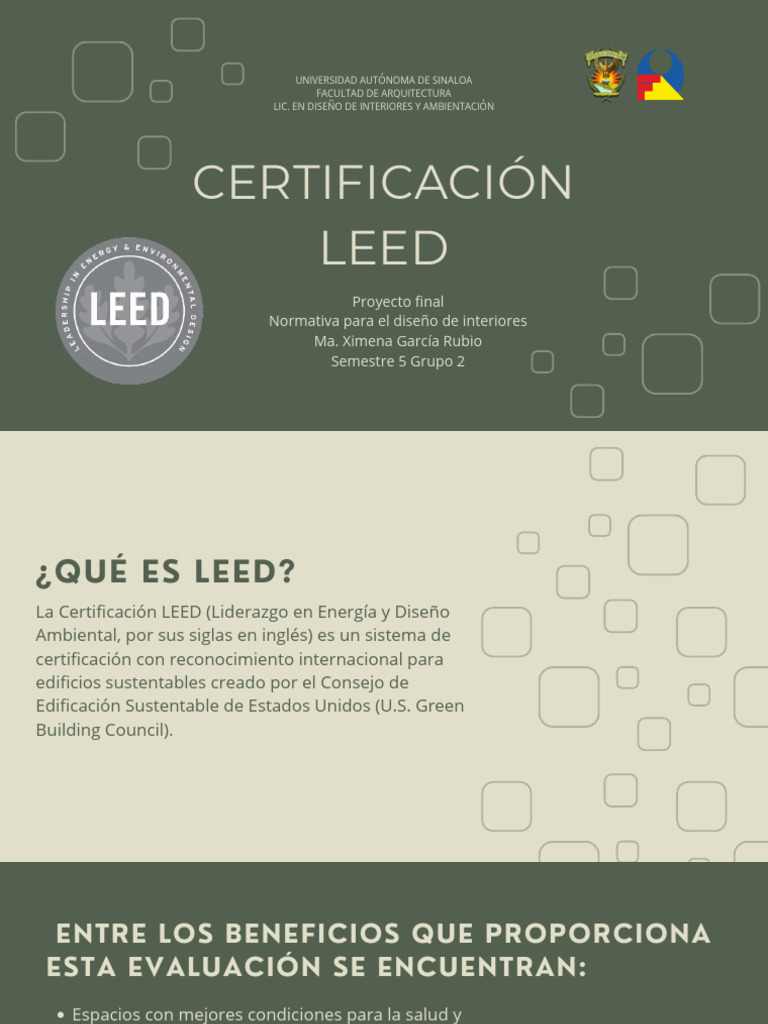 Certificación Leed Edificios | PDF