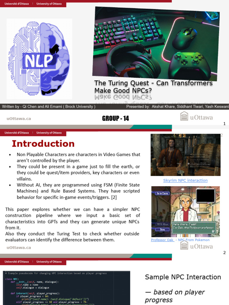 Turing Quest - NPC | PDF | Cognition | Cognitive Science