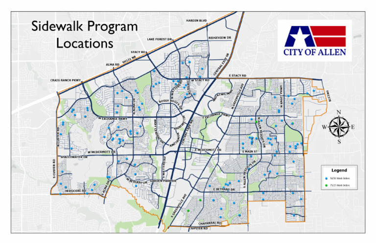 Sidewalk Program Locations | PDF