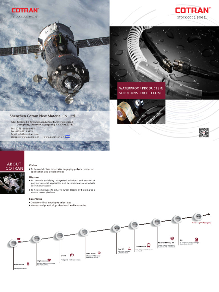 COTRAN Telecom Catalogue | PDF