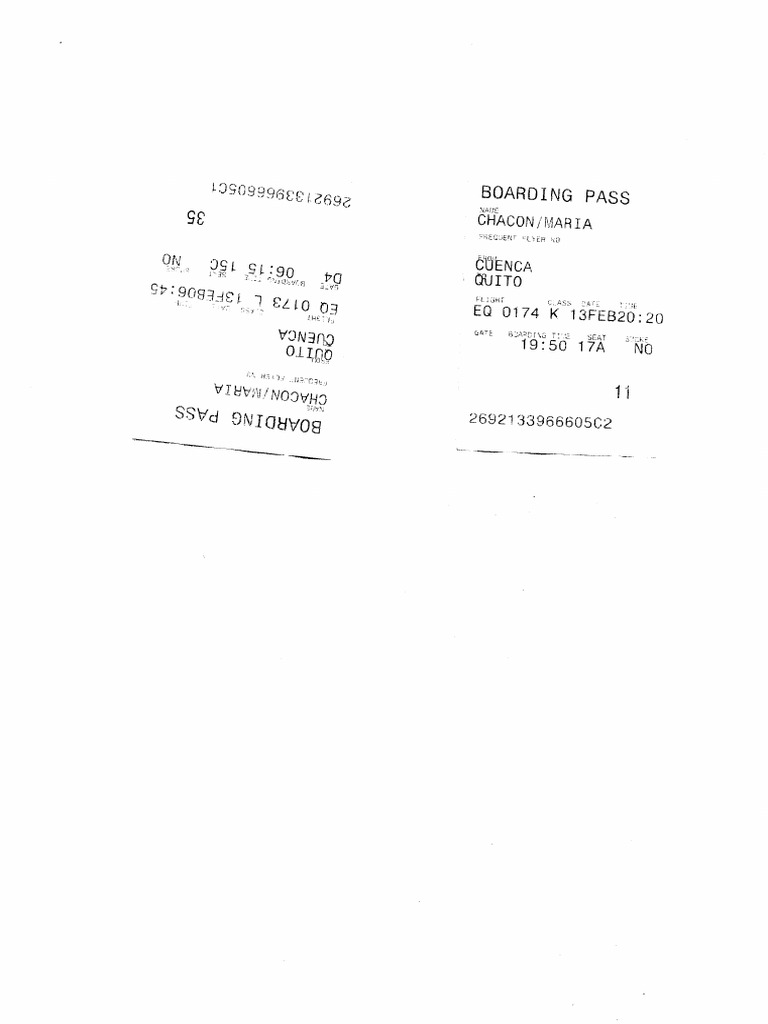 Pasajes Aereos | PDF