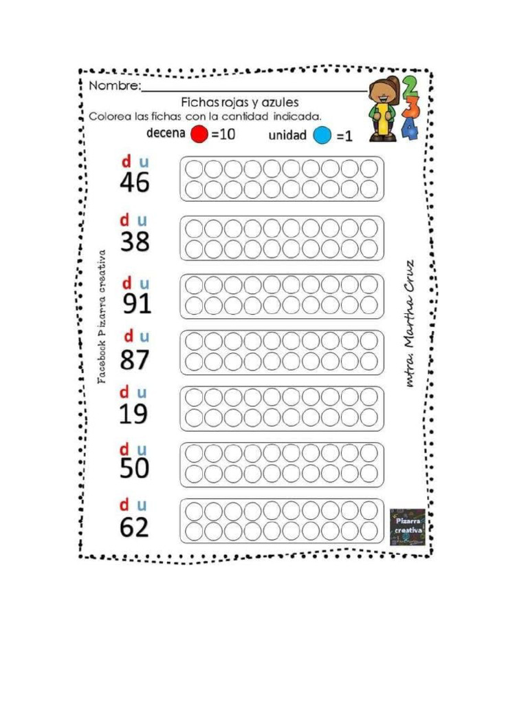 Unidades y Decenas | PDF