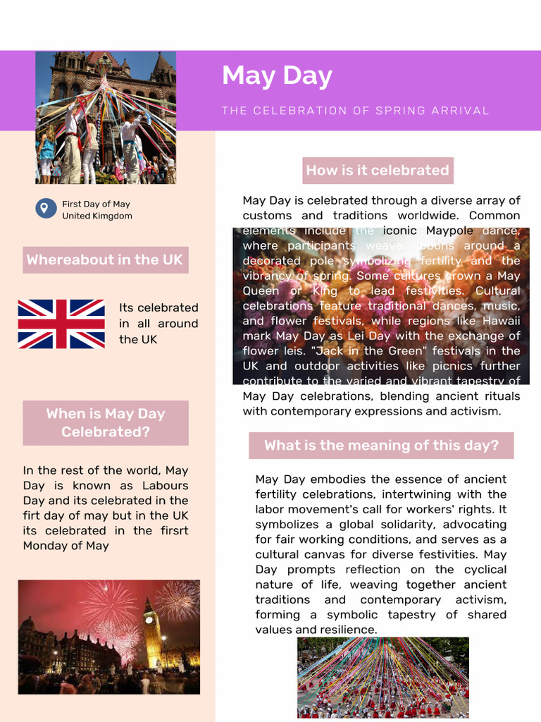 Historical Origins May Day Has Ancient Roots, Originating in Various ...