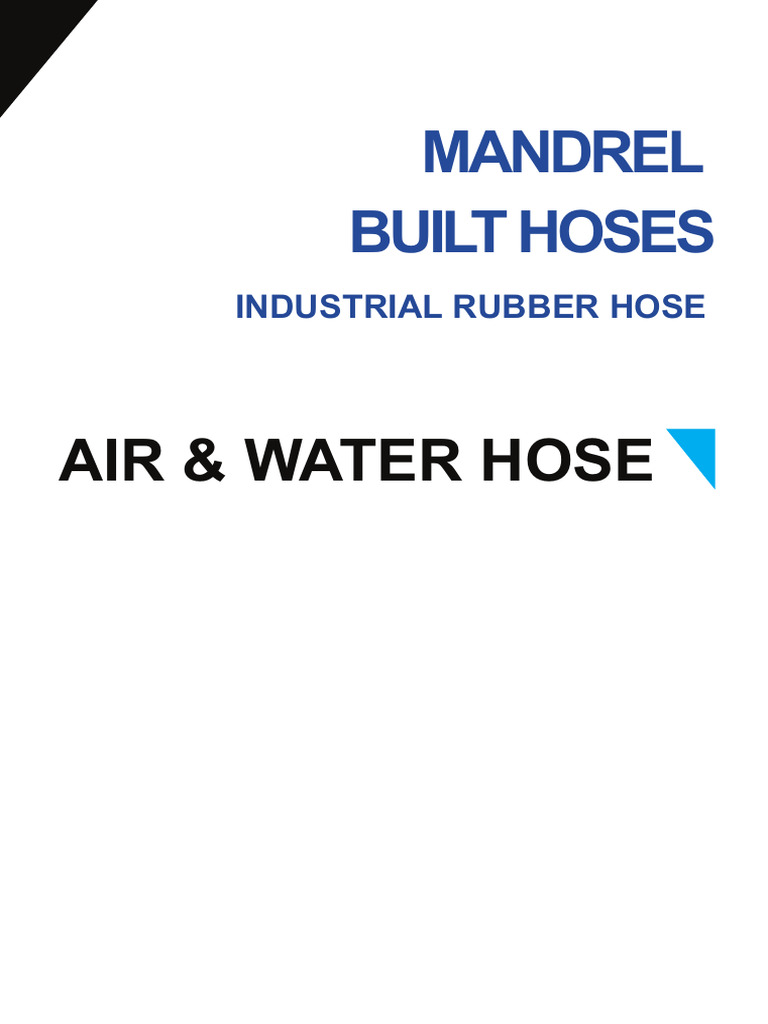 Local Air Water Hose | PDF