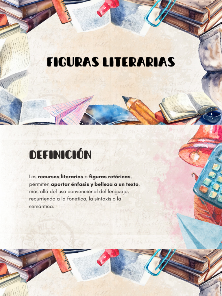 Figuras Literarias y Ejemplos Clave | PDF | Poesía