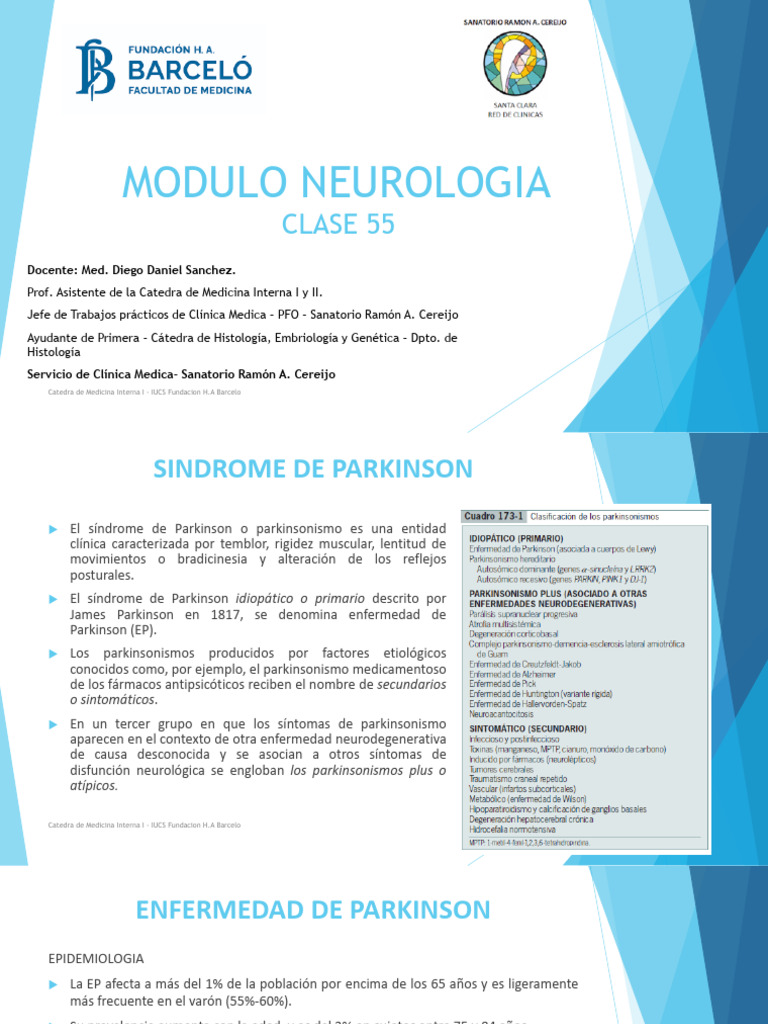 Neurologia Clase 53 | PDF