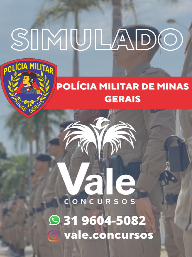 Simulado 01 - PMMG | PDF