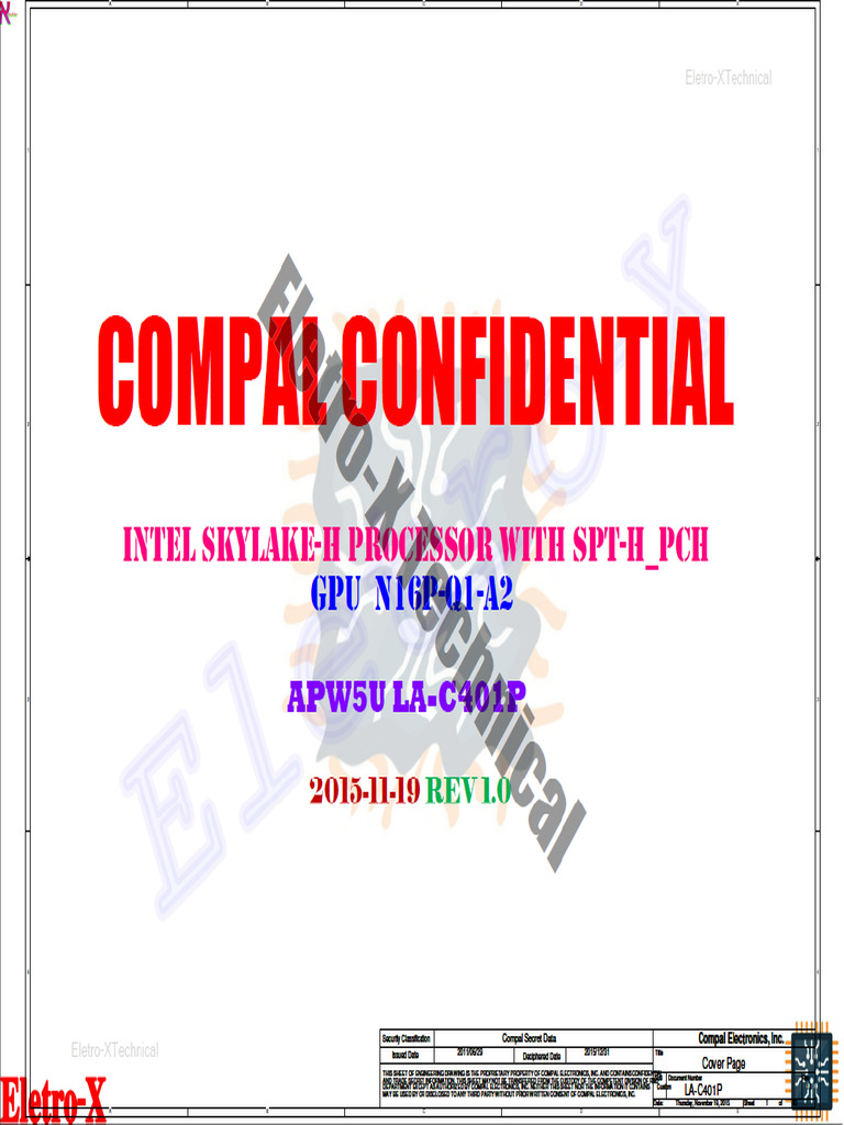 Apw5u La-C401p (Rev 1.0) PDF | PDF | Computer Engineering | Computer Hardware