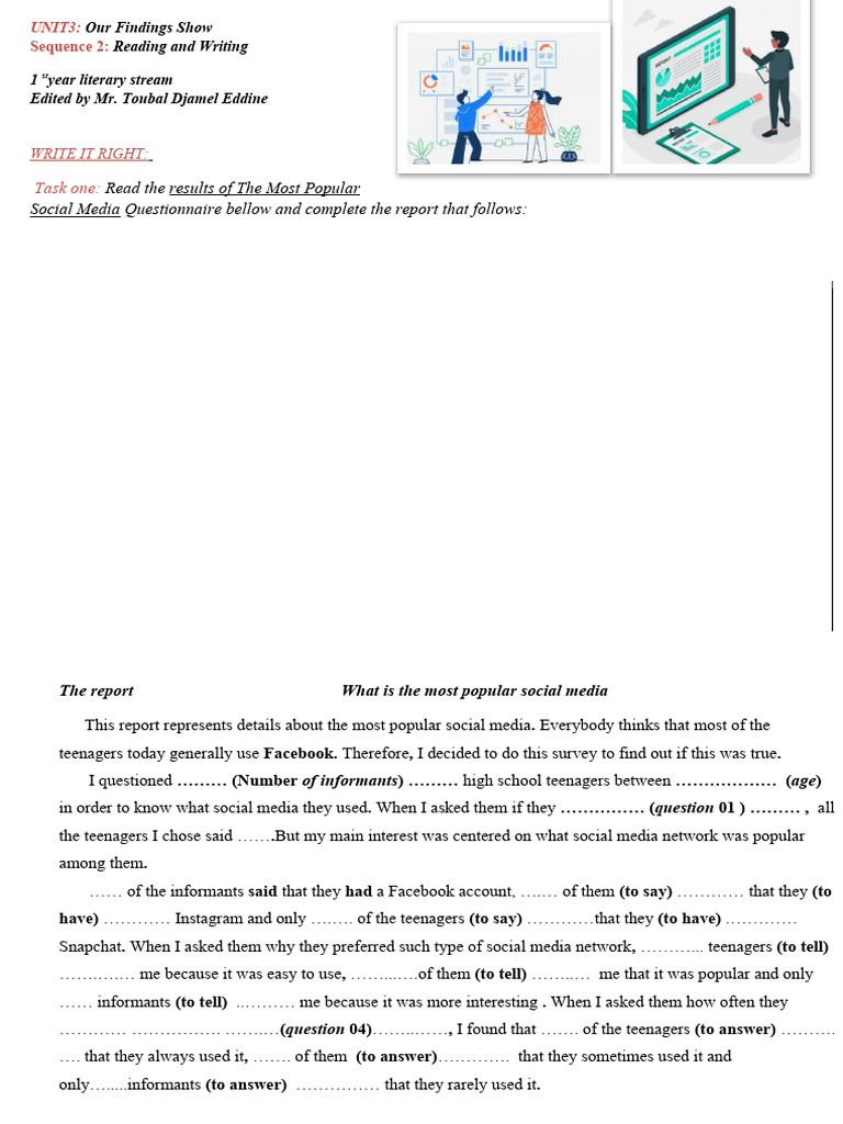 Our Findings Show Write It Right | PDF | Social Media | Popular Culture ...